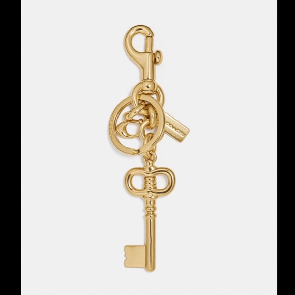 Coach | Accessories | Coach Skeleton Key Bag Charm | Poshmark